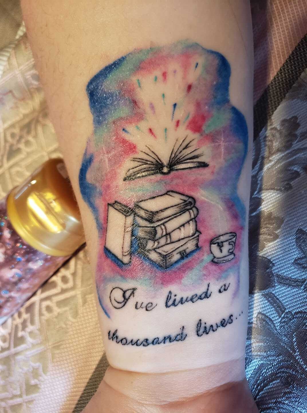 The Best Bookish Tattoos Of The Bookstr Team - Bookstr