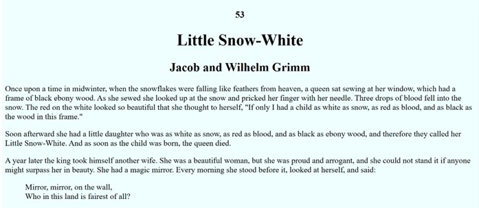 The Dark and Startling Story of the Original Snow White