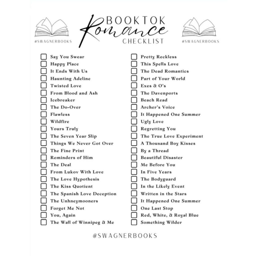 Do You Still Need To Complete Your Book Checklist for the Year?