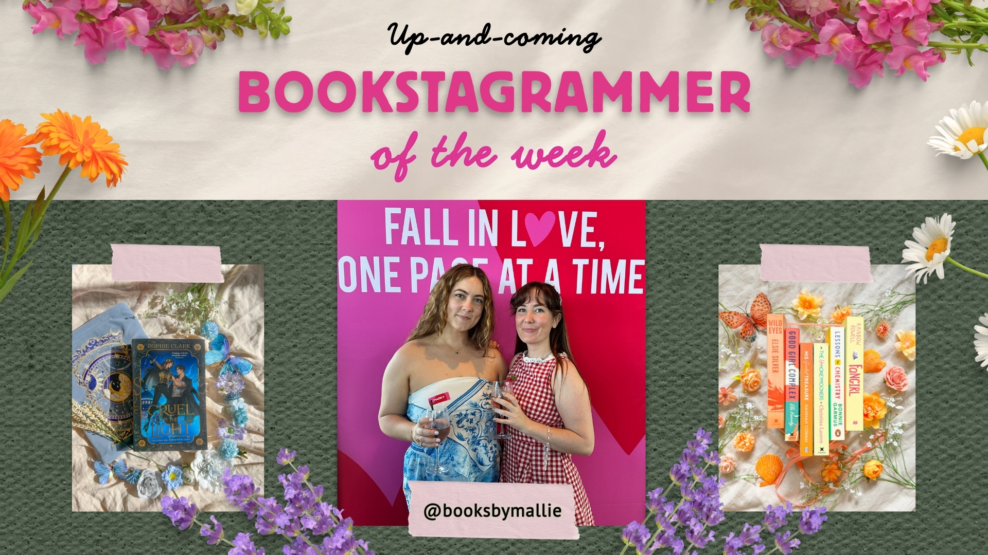 Step Into Maddy & Allie’s Vibrant and Astonishing Bookstagram Garden